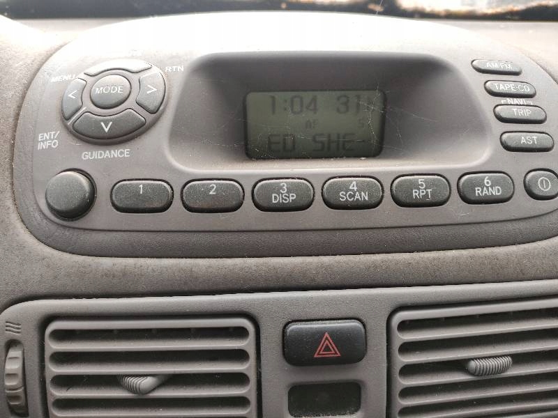 WYŚWIETLACZ RADIA COROLLA E11 86110-02040-B1 - 11940493790 - oficjalne ...