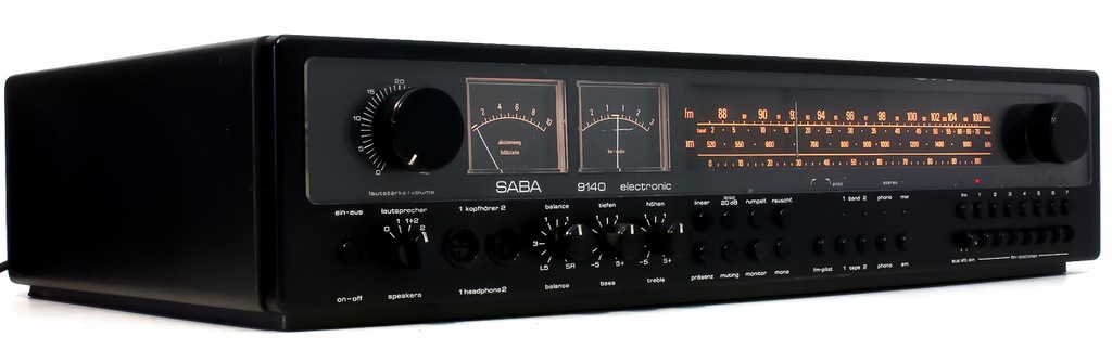 SABA 9140 ELECTRONIC AMPLITUNER VINTAGE UNIKAT - 10950211484 ...