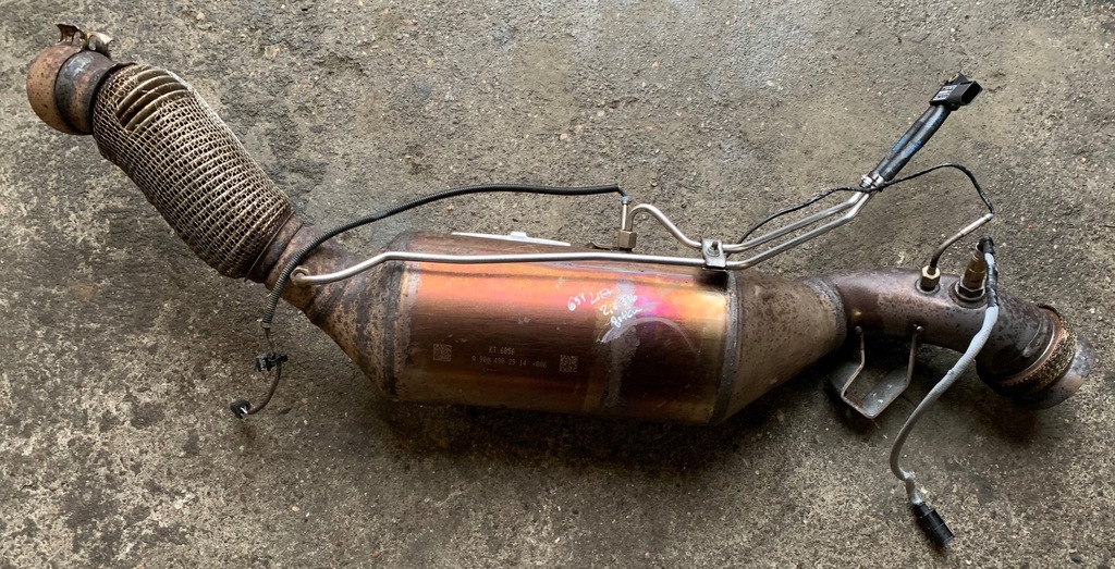 KATALIZATOR FILTR DPF SPRINTER 906 651 2,2 316 - 12878831955 ...