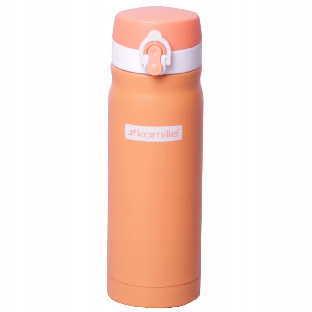 Kubek termiczny Termos Butelka Bidon 450ml KAMILLE - 6874378708 - oficjalne archiwum Allegro