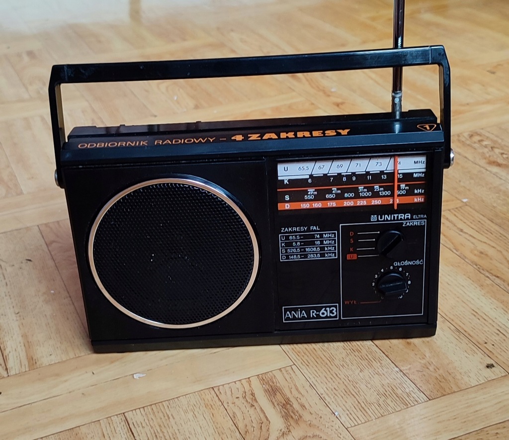 RADIO UNITRA ELTRA ANIA R-613 - 12826739520 - oficjalne archiwum Allegro