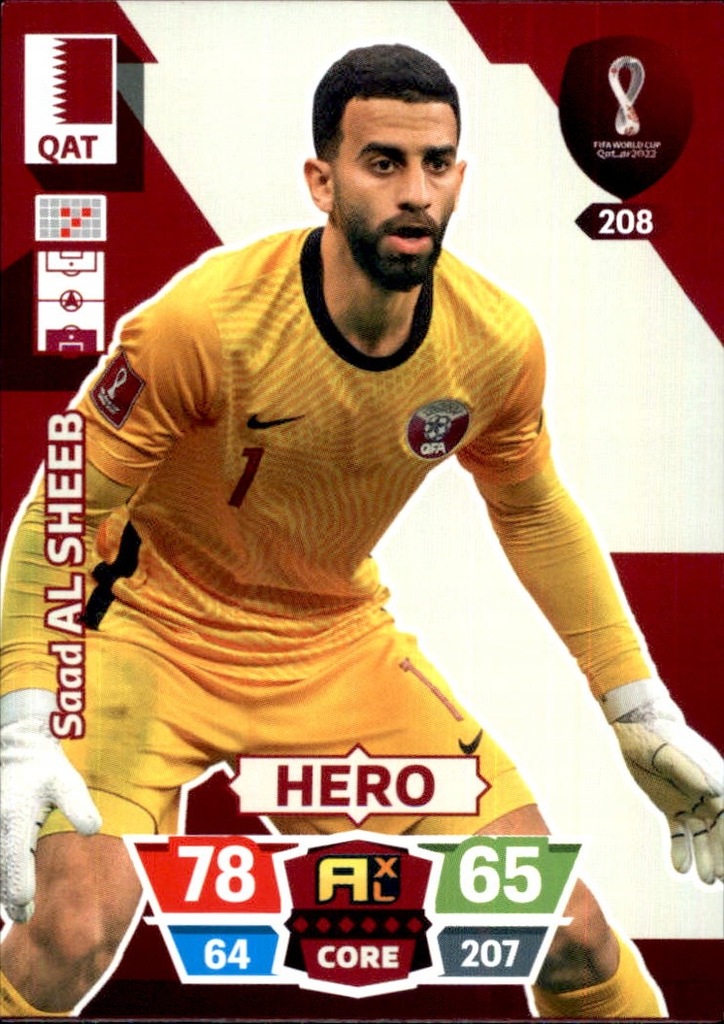 FIFA WORLD CUP QATAR 2022 HERO Al Sheeb QAT 208 - 13099908221 ...