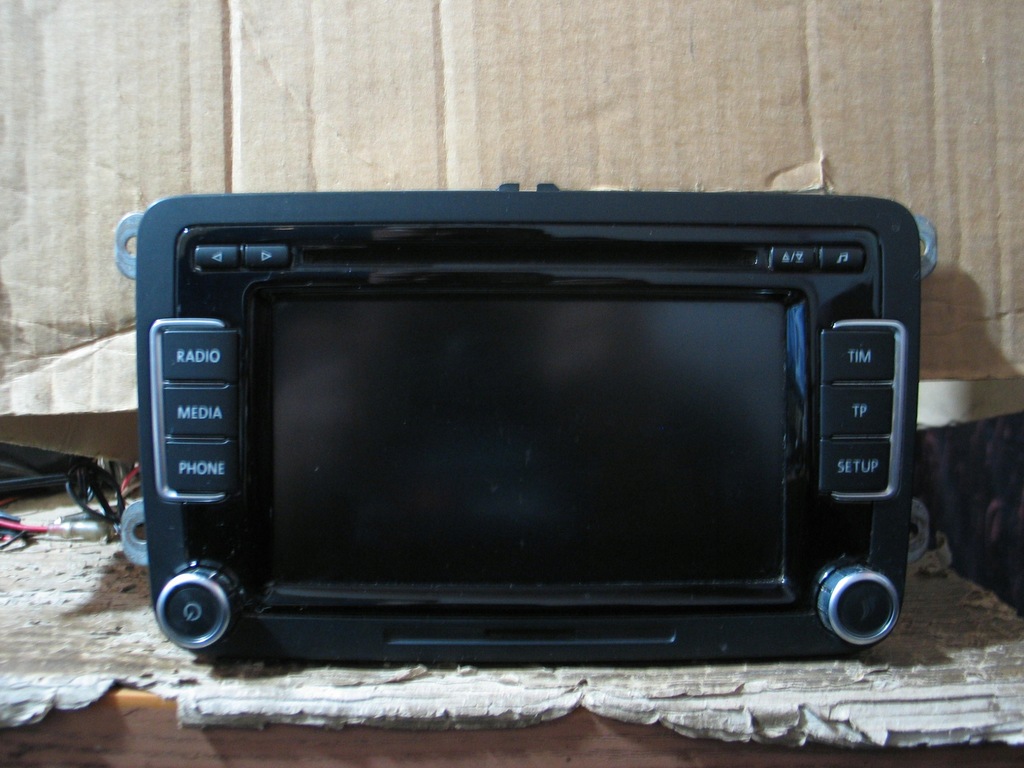 radio delphi VW RCD510 aux sd mp3 3C8035195F - 12839169395 - oficjalne ...
