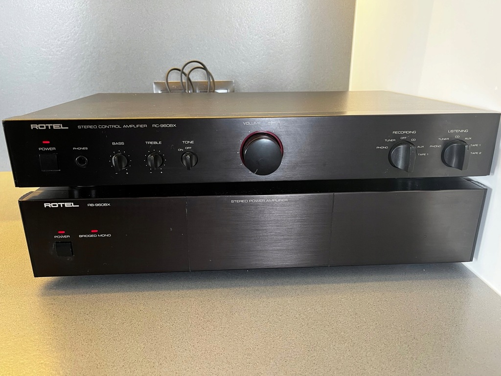 Rotel RB-960BX, RC-960BX końcówka przedwzmacniacz - 12946321998 ...