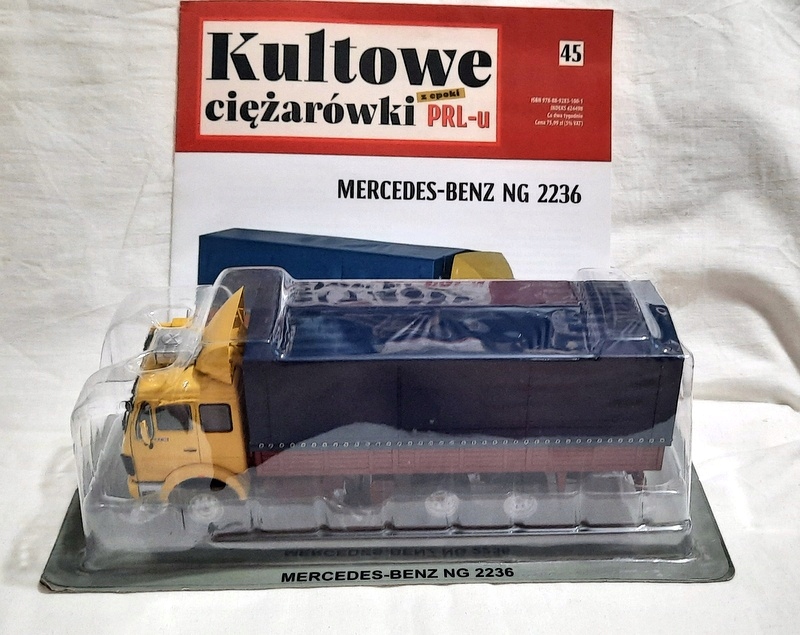 MERCEDES - BENZ NG 2236 1/43 KULTOWE CIĘŻARÓWKI - 13536674793 ...