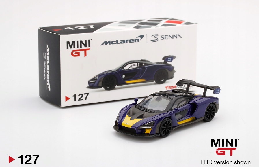 MINI GT McLaren Senna 127 - 11186826688 - oficjalne archiwum Allegro