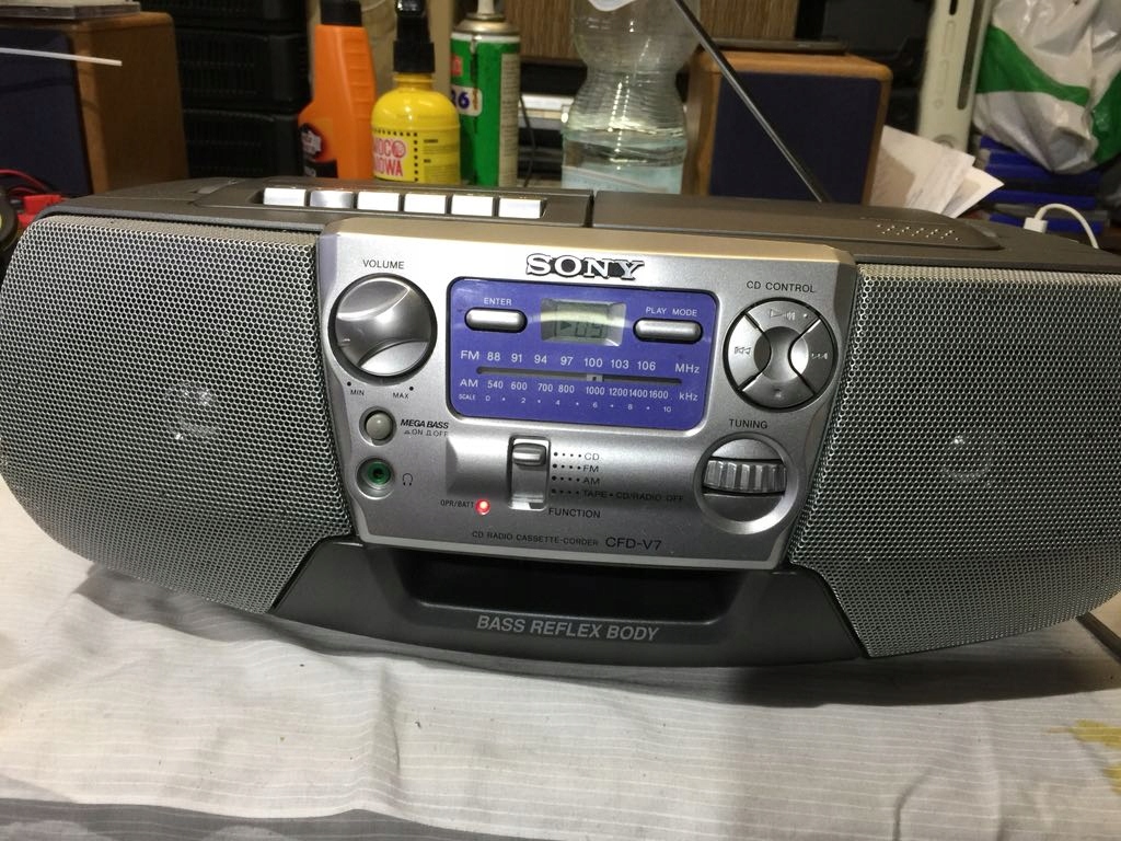 Sony cfd-v7 radiomagnetofon z CD - 7837069251 - oficjalne archiwum Allegro
