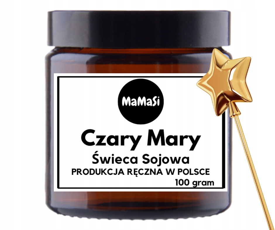 Czary Mary Świeca Sojowa Zapachowa 120ml - 13509272272 - oficjalne archiwum Allegro