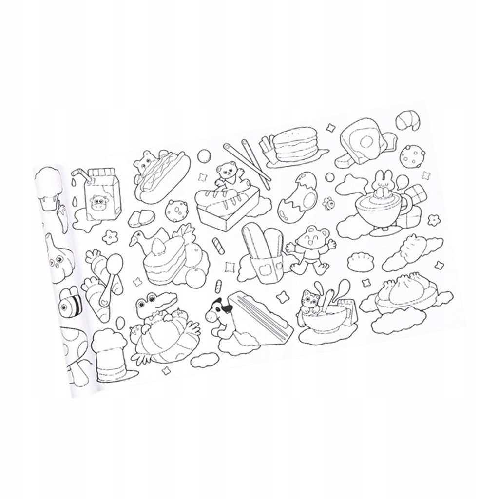 3Pcs Coloring Paper Roll Sticky Coloring Painting - 13251164751 ...