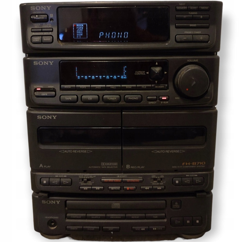 Wieża Sony HCD H71. Aukcja BCM - 12999527822 - oficjalne archiwum Allegro