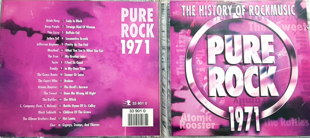PURE ROCK 1971 - DEEP PURPLE - CHER - THE SWEET CD - 12196779270 ...