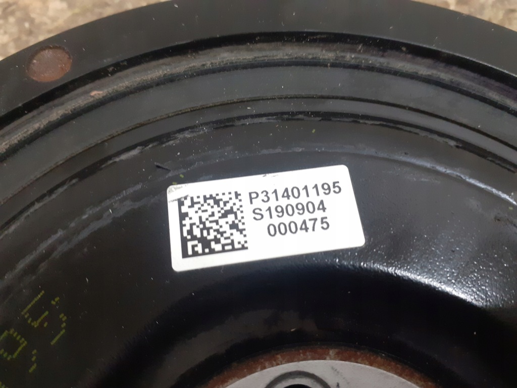 VOLVO S60 III CX90 II 2.0 B KOŁO PASOWE 31401195 - 12602000284 ...