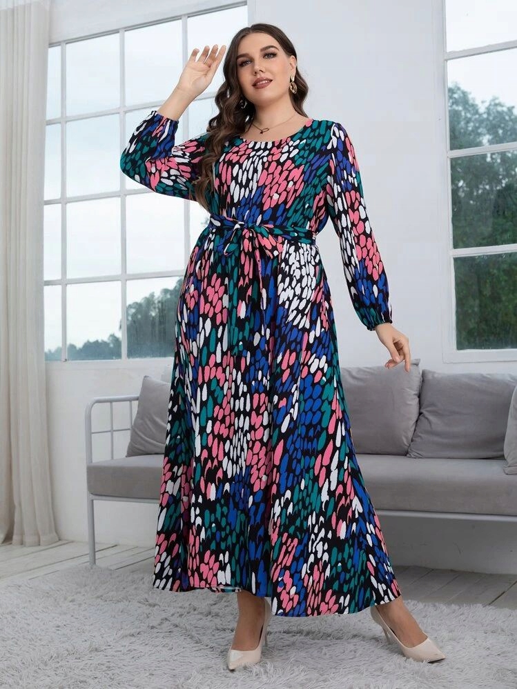 SHEIN CZARNA SUKIENKA MAXI WZÓR PASEK (0XL) - 12890028518 - oficjalne ...