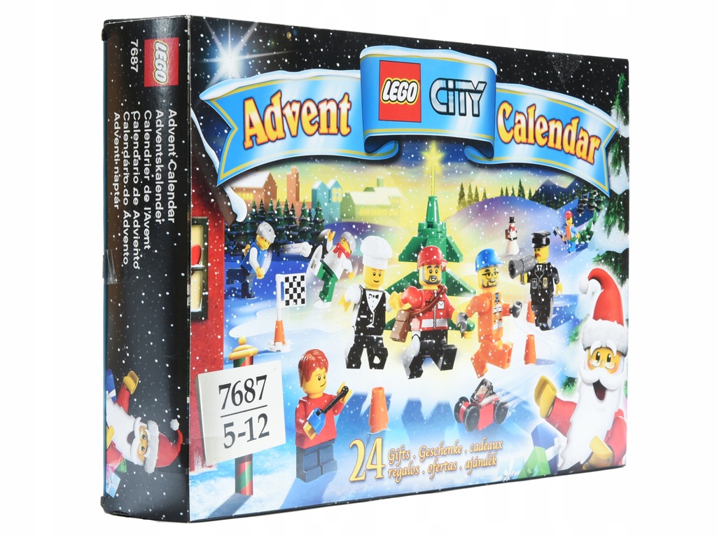 LEGO City 7687 Kalendarz Adwentowy MISB 2009 - 12937467024 - oficjalne ...