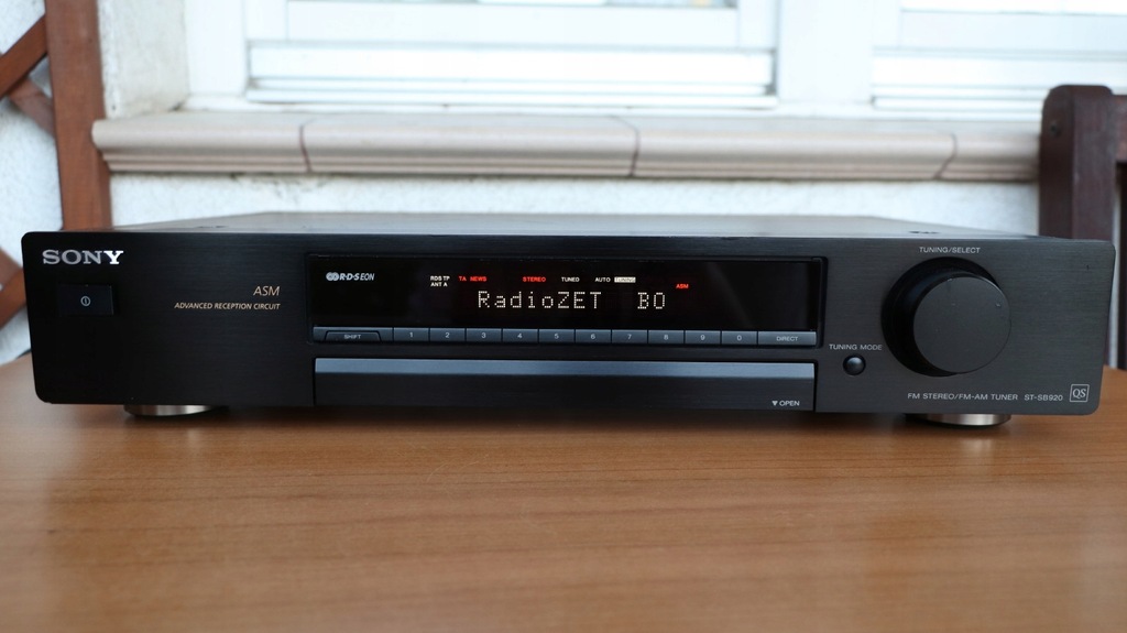 TUNER SONY ST-SB920 QS 1998 2-ANTENY BARDZO CZUŁY! - 12424579724 ...