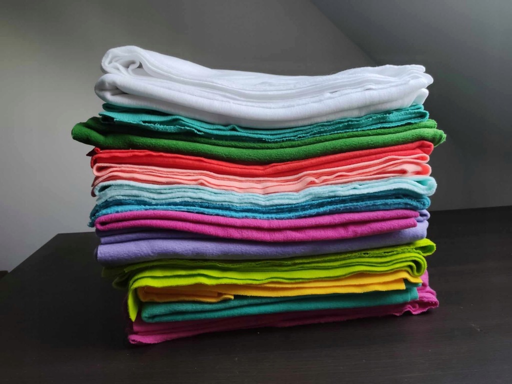 POLAR Tkanina polarowa materiał polarowy różne kolory 6.3kg certyfikat oeko - 14412440274 ...