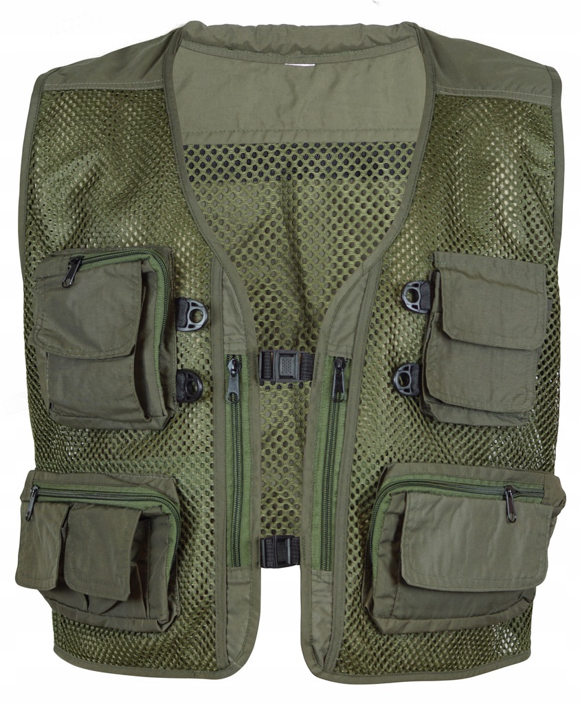 KAMIZELKA WĘDKARSKA SPINNINGOWA XXL YORK MESH !!! - 10130720241 ...