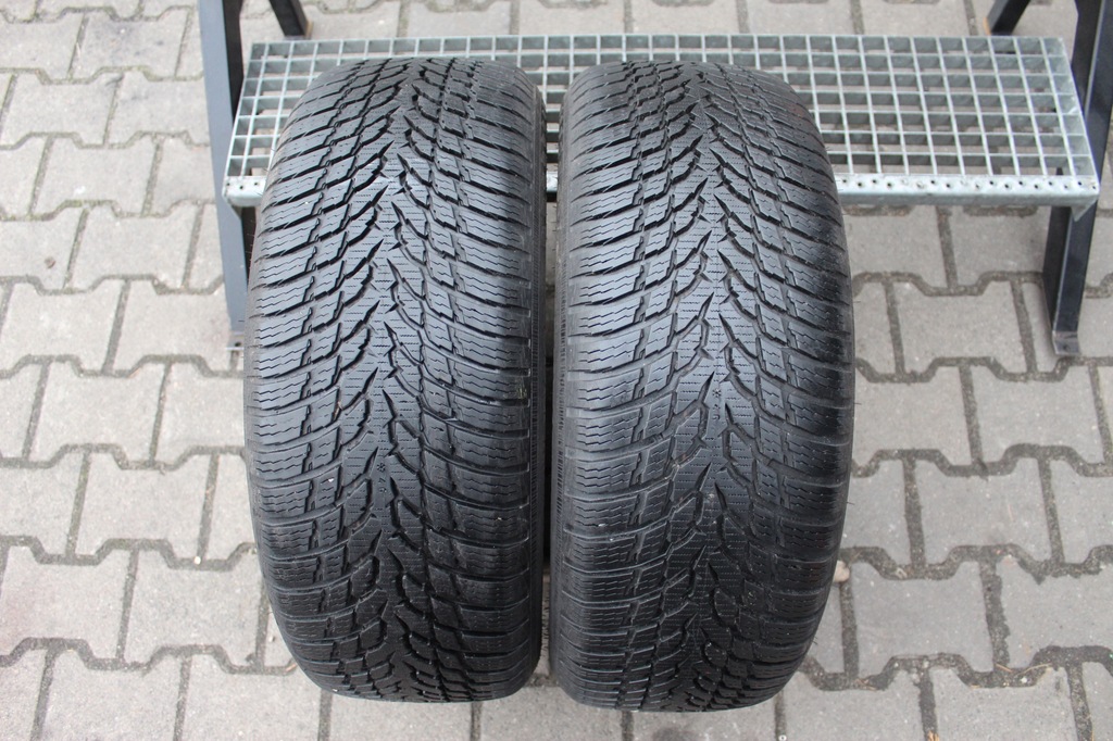 2x 225/55R17 NOKIAN WR SNOWPROOF 97H 19r 7mm - 17122129168 - oficjalne archiwum Allegro
