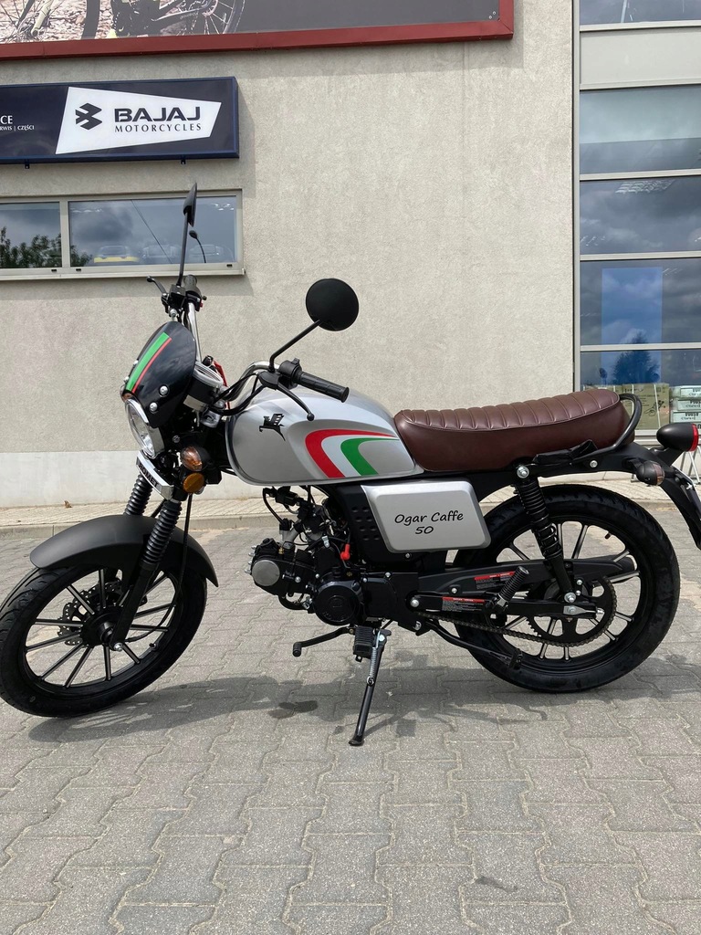 MOTOROWER ROMET OGAR CAFFE 50 FAKTURA VAT / RATY - 12277683626 ...