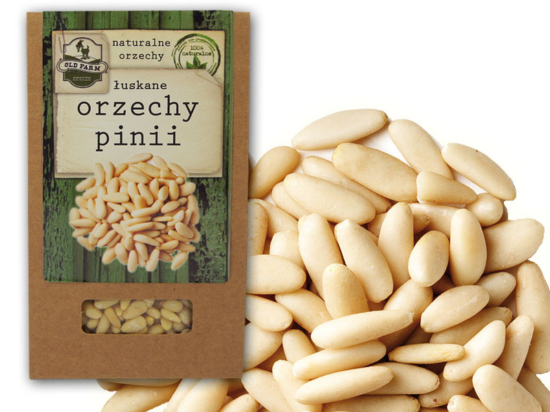 ORZESZKI PINII 500 G PINIOWE ORZECHY PINIOLE ŁÓDŹ - 8671354651 ...