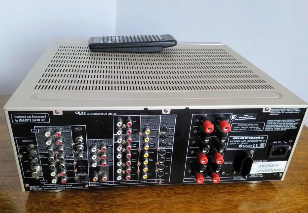 MARANTZ SR6200 AMPLITUNER 5.1 - 14500668980 - oficjalne archiwum Allegro