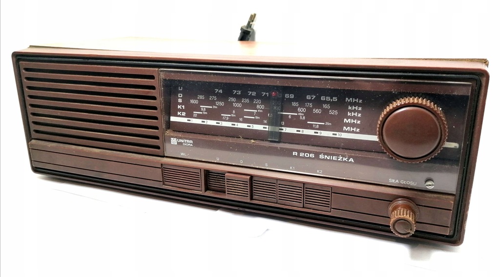 Radio Unitra Śnieżka R206 - 11812928721 - oficjalne archiwum Allegro