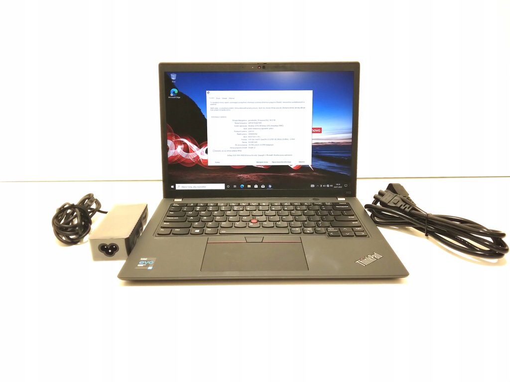LAPTOP LENOVO THINKPAD GEN 2 I5 8GB/500GB - 12455444563 - oficjalne ...