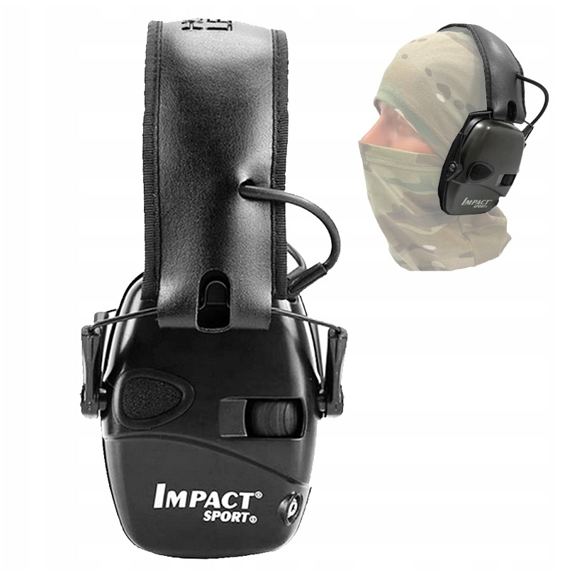 Słuchawki Ochronne Aktywne Strzeleckie Ochronniki - 15244533341 - oficjalne archiwum Allegro