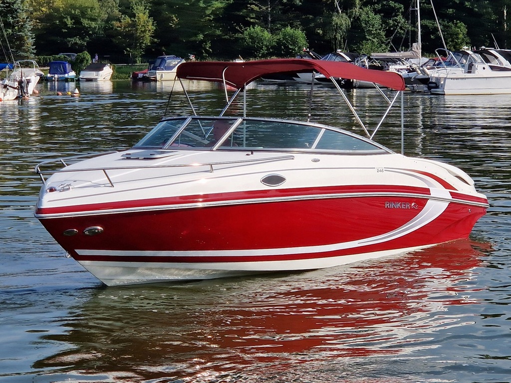 łódź motorowa RINKER Captiva 246 Cuddy MAG 350 - 14512771085 ...