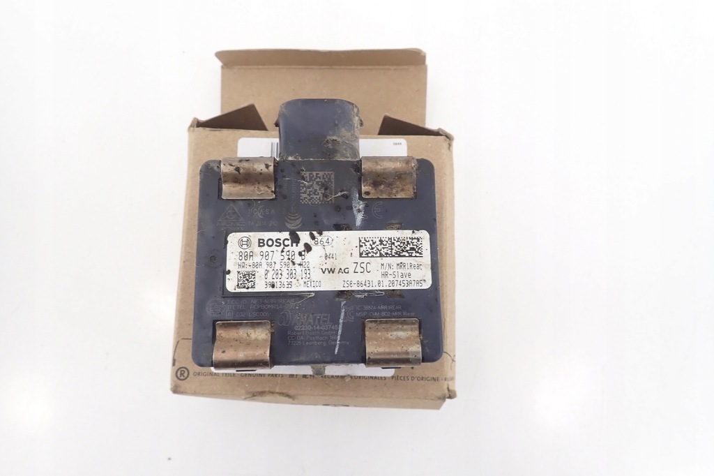 AUDI Q5 RADAR SENSOR DISTRONIC 80A907590B - 12654461531 - oficjalne ...