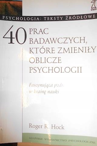 40 prac badawczych, - Roger R. Hock - 12539375897 - oficjalne archiwum ...
