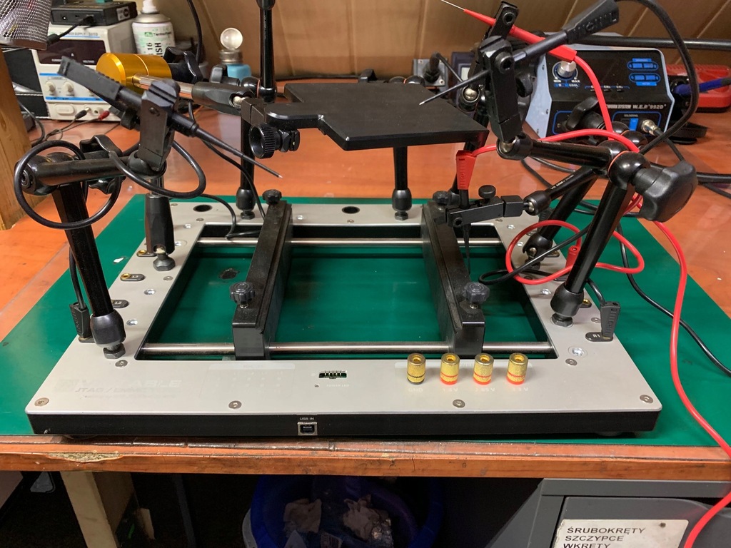 VR-TABLE JTag EmmC Tools 7 ramion - 8233315941 - oficjalne archiwum Allegro