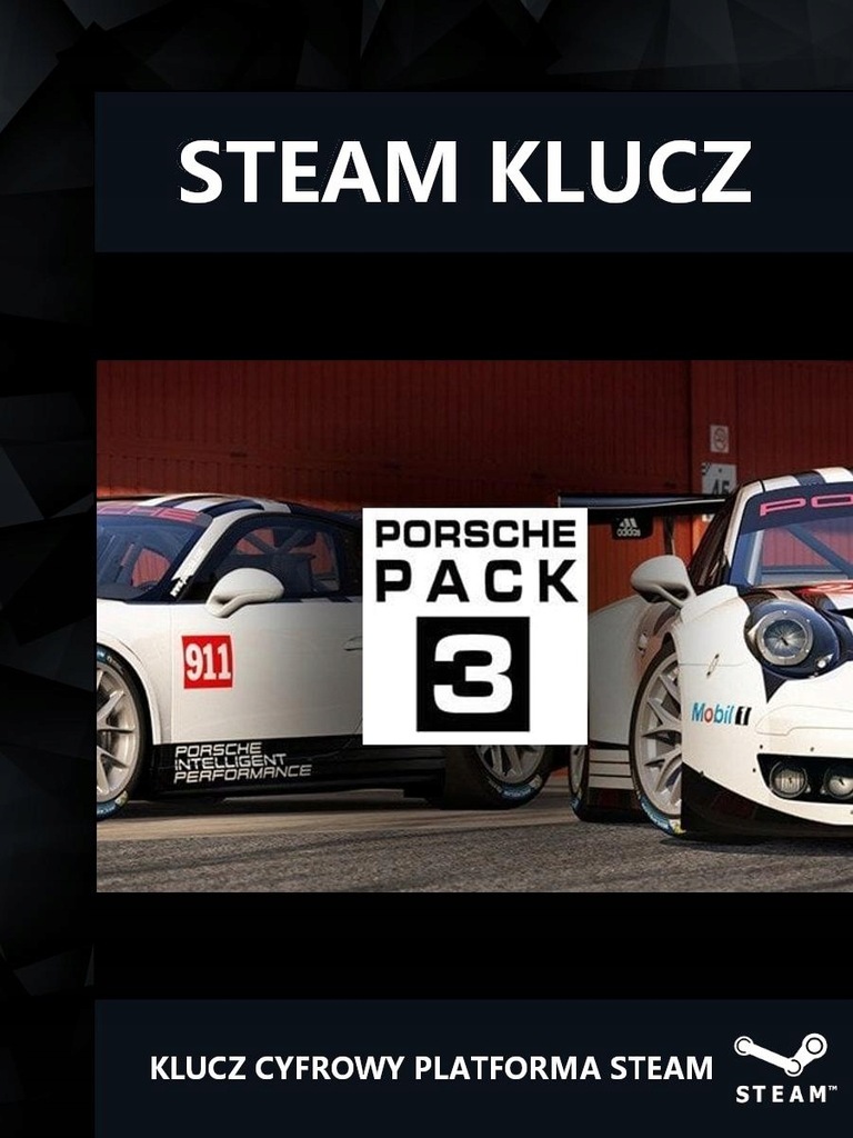 ASSETTO CORSA - PORSCHE PACK 3 STEAM KLUCZ KOD - 13157485071 - oficjalne archiwum Allegro