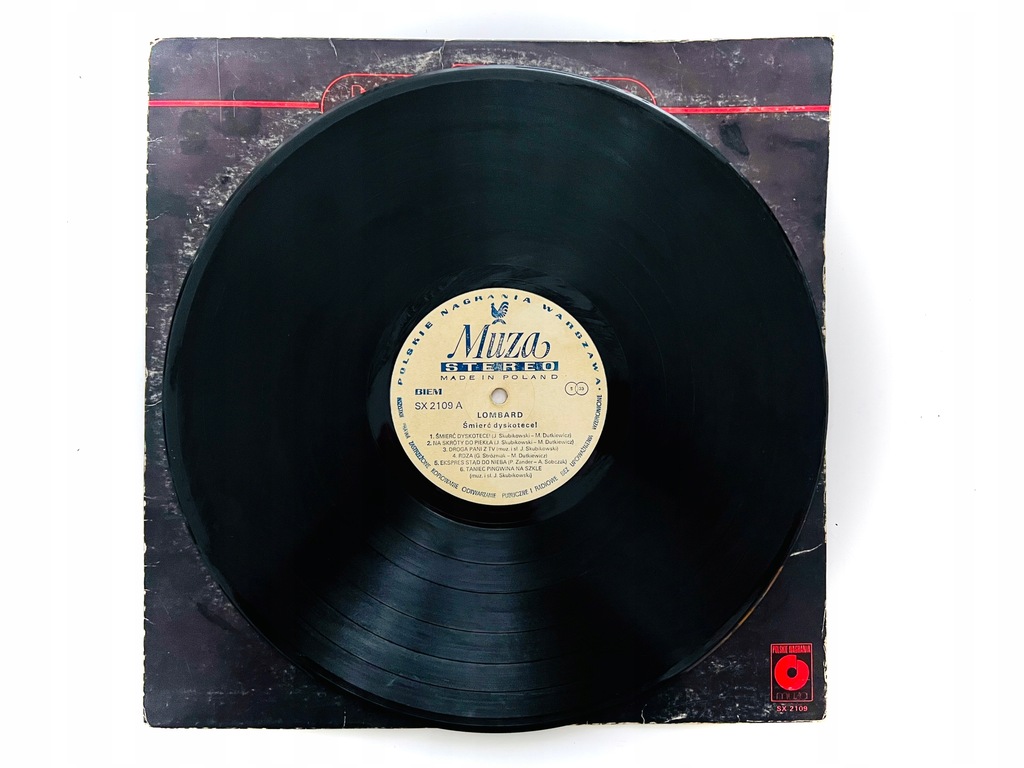 PLYTA WINYLOWA LOMBARD SMIER DYSKOTECE PRL - 12837694901 - oficjalne archiwum Allegro