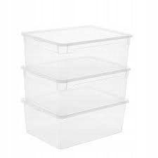 M0921 ZESTAW 3 PLASTIKOWYCH POJEMNIKÓW III ROTHO 10L - 15043641435 ...