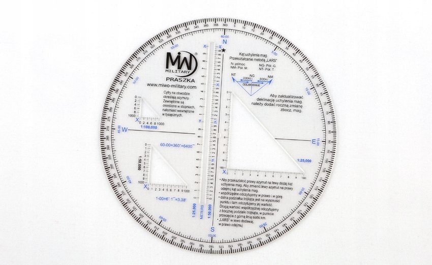 PROTRAKTOR WOJSKOWY PRZYRZĄD DO MAP MIWO KW-14 - 11580172115 ...