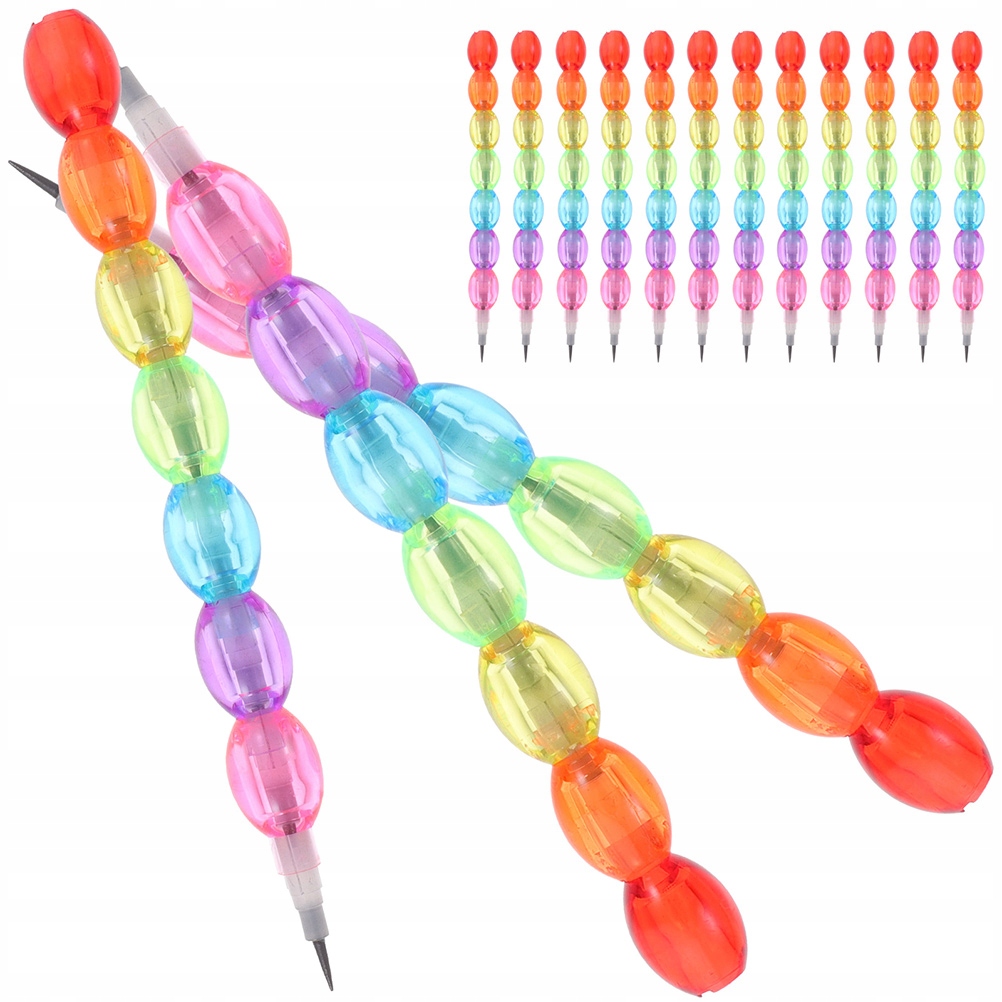Funny Pencils Stackable Pens Colored Multi-use - 14904551070 ...