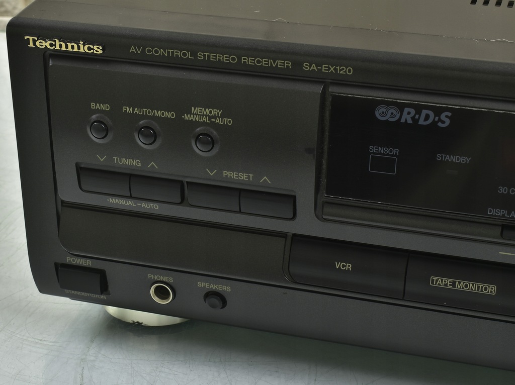 TECHNICS SA-EX120 Amplituner stereo z RDS - 12580243928 - oficjalne archiwum Allegro