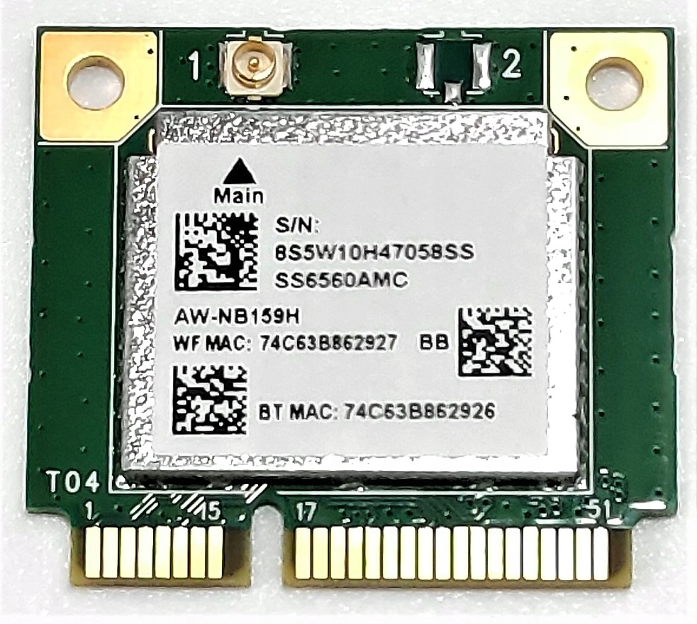 Karta WiFi Realtek RTL8723BE Lenovo - 12384326543 - oficjalne archiwum ...