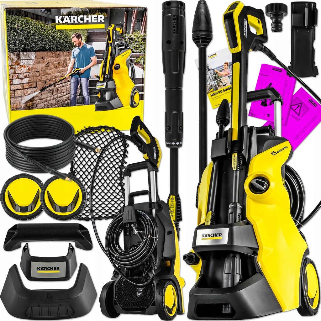 MYJKA CIŚNIENIOWA KARCHER K5 POWER CONTROL NEW PRO - 11884699866 ...