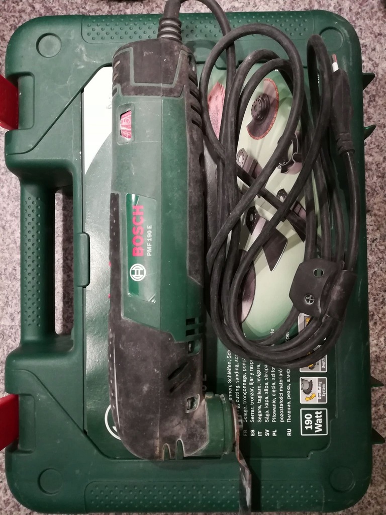 Bosch Urządzenie wielofunkcyjne PMF 190 E - 11888961522 - oficjalne ...
