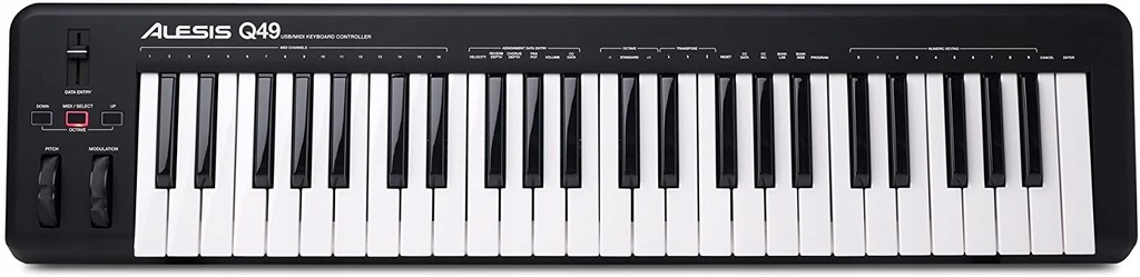 Klawiatura sterująca Alesis Q49 USB 49 klawiszy - 12620963443 ...