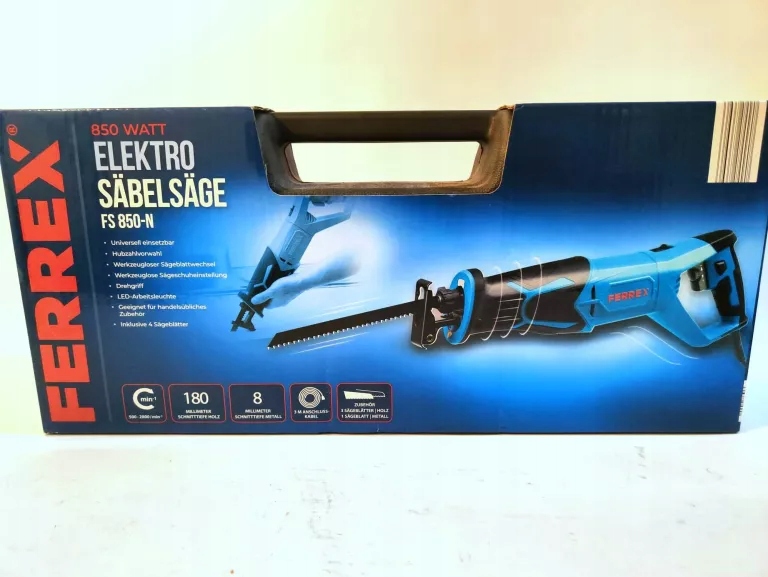 PIŁA SZABLASTA ELEKTRYCZNA FERREX FS 850-N 850W - 13458930733 ...