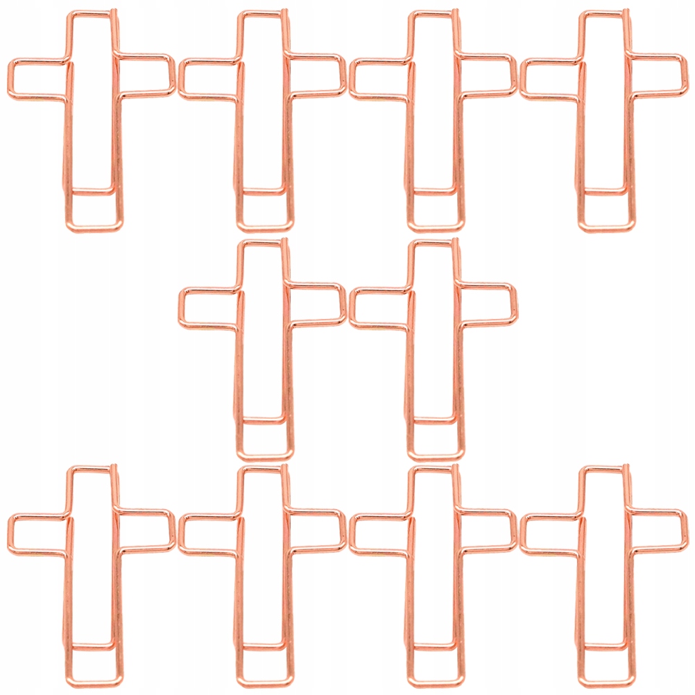 MINI PAPER CLIPS OFFICE CROSS SMALL BINDER METAL - 15125223007 ...