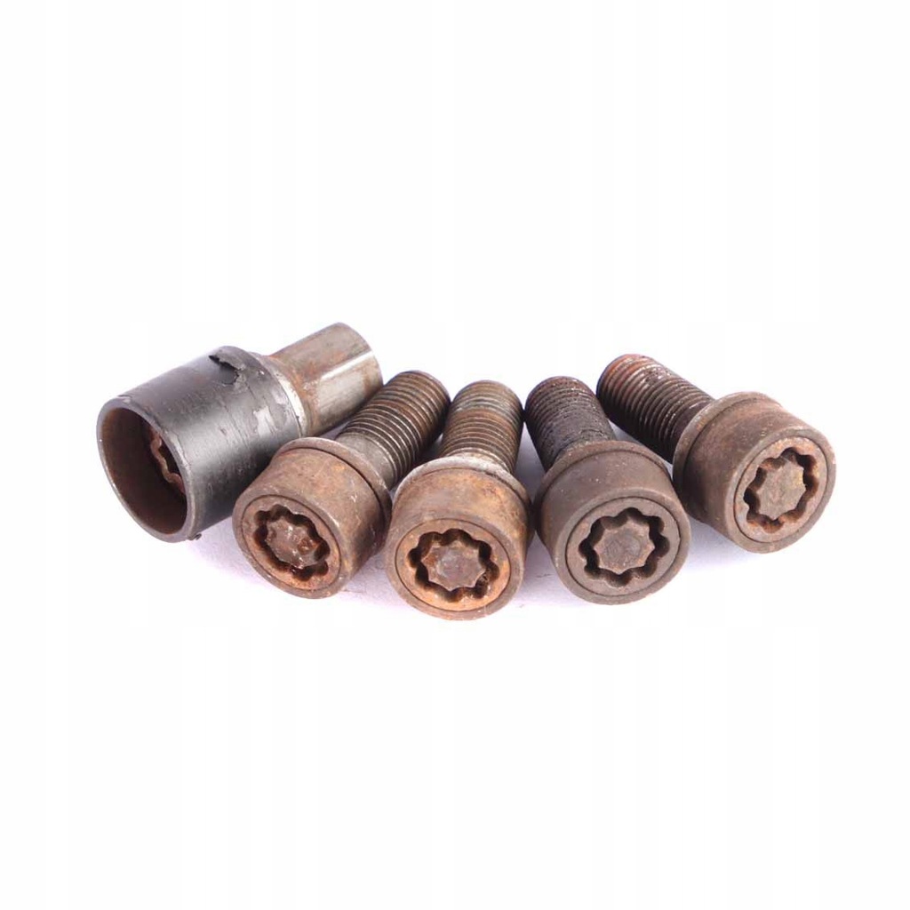 Mercedes W176 W204 W205 Śruby Zabezpieczające Koła Komplet A0019901607 ...