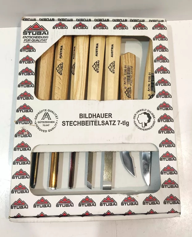 ZESTAW DŁUT SNYCERSKICH STUBAI - 12605267685 - oficjalne archiwum Allegro