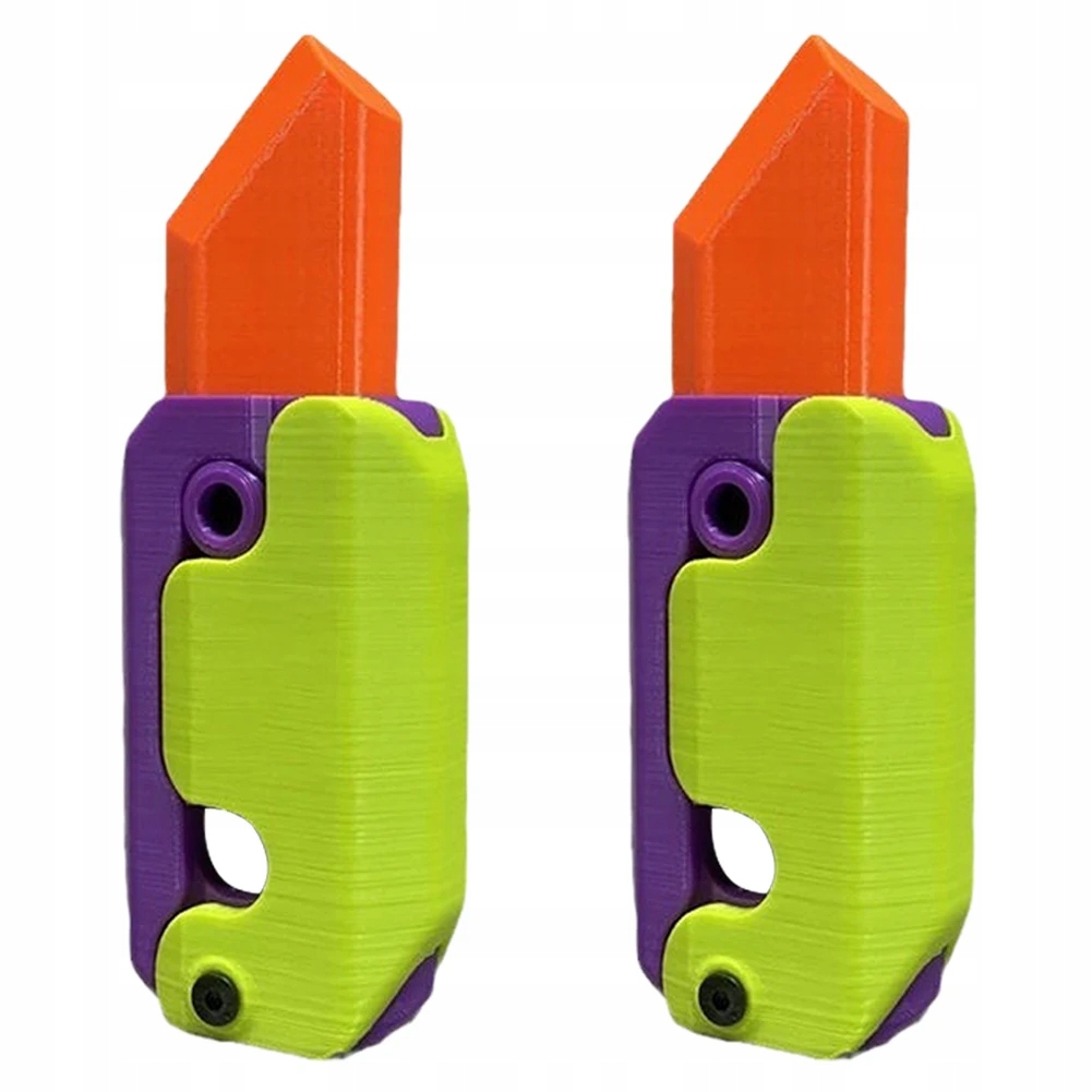 3D Gravity Carrot Knife 3D Print Carrot Knife Toy Decompression Push ...