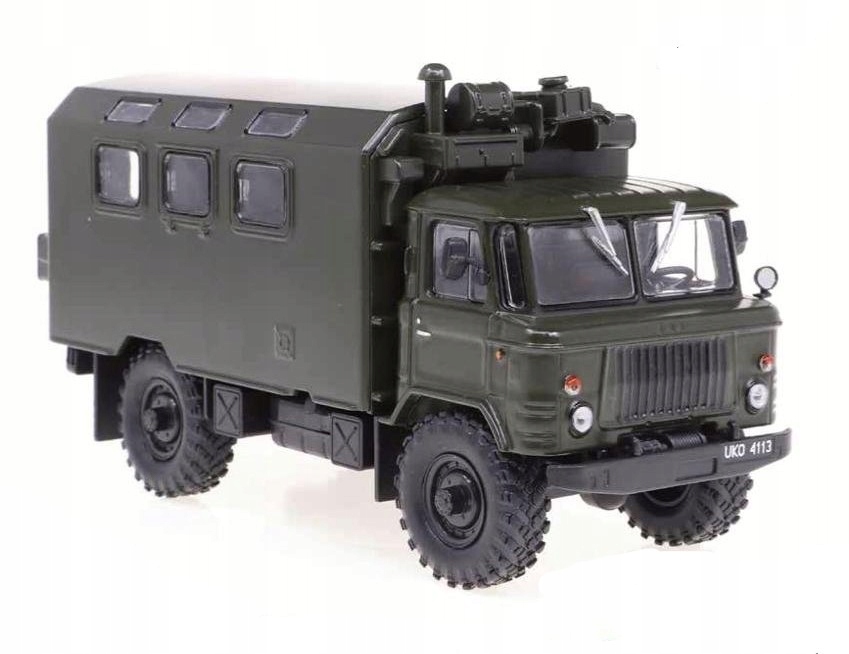 GAZ 66 Kung 1/43 KULTOWE CIĘŻARÓWKI PRL - 12961604392 - oficjalne archiwum Allegro
