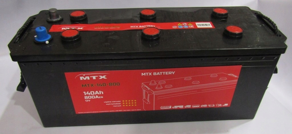[] AKUMULATOR 12V 140AH MTX BATTERY 800EN - 12179131899 - oficjalne ...
