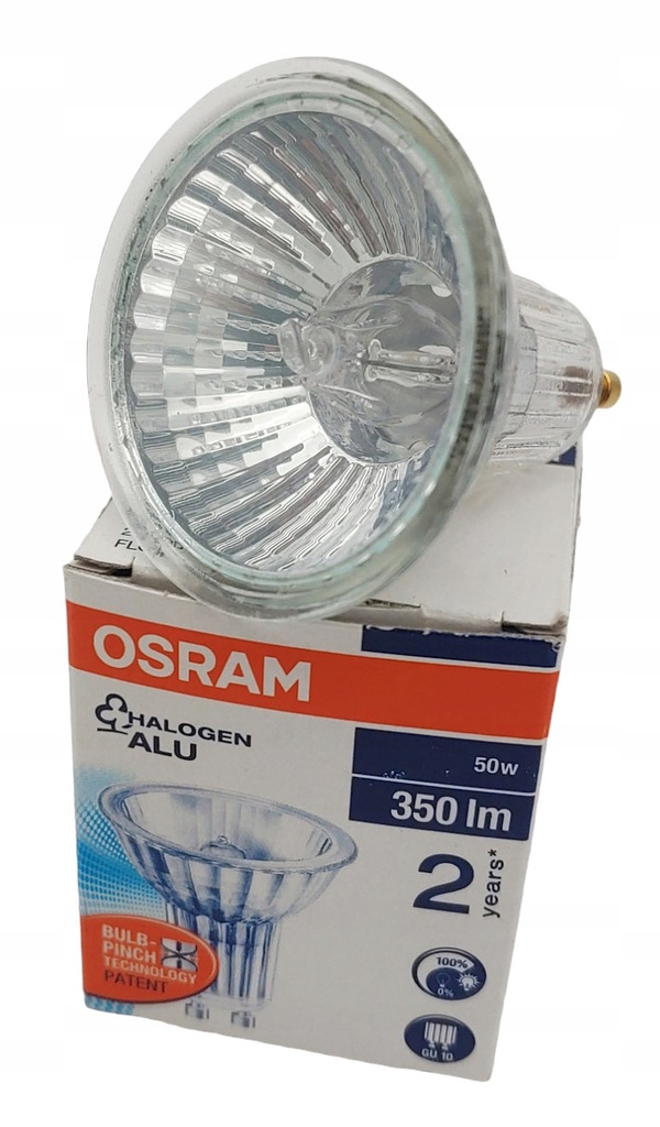 OSRAM Żarówka Halogen HALOPAR 50W 230V 200°C GU10 - 13463105197 ...